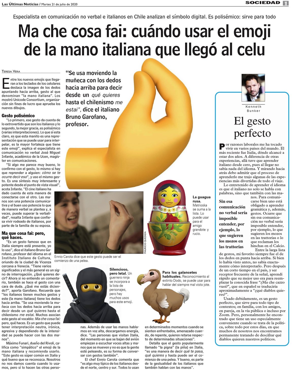 Ma che cosa fai: cuándo usar el emoji de la mano italiana que llegó al ...