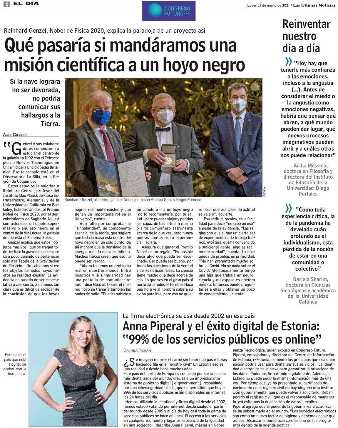 Anna Piperal y el éxito digital de Estonia: "99% de los servicios ...