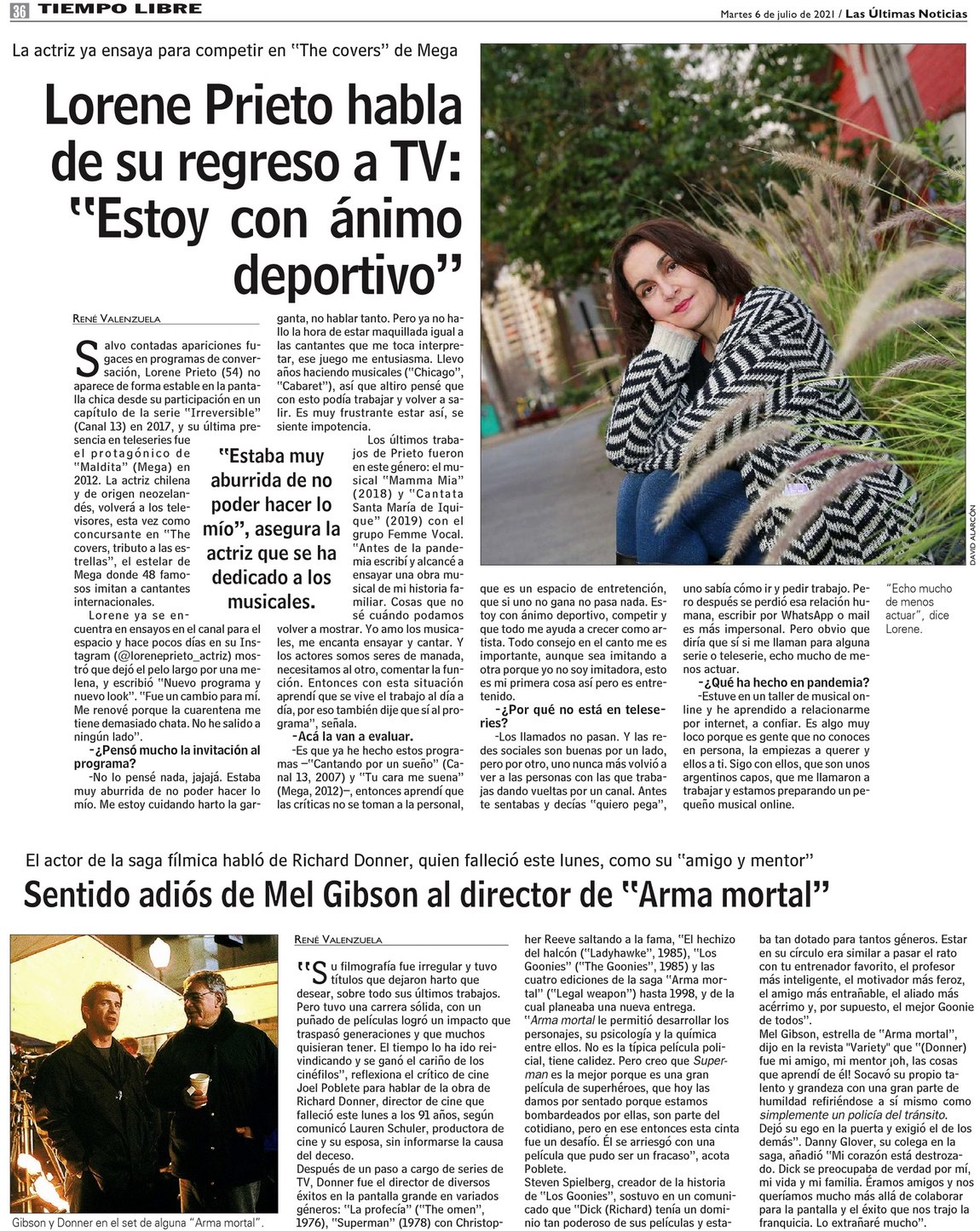 Lorene Prieto habla de su regreso a TV: "Estoy con ánimo deportivo ...