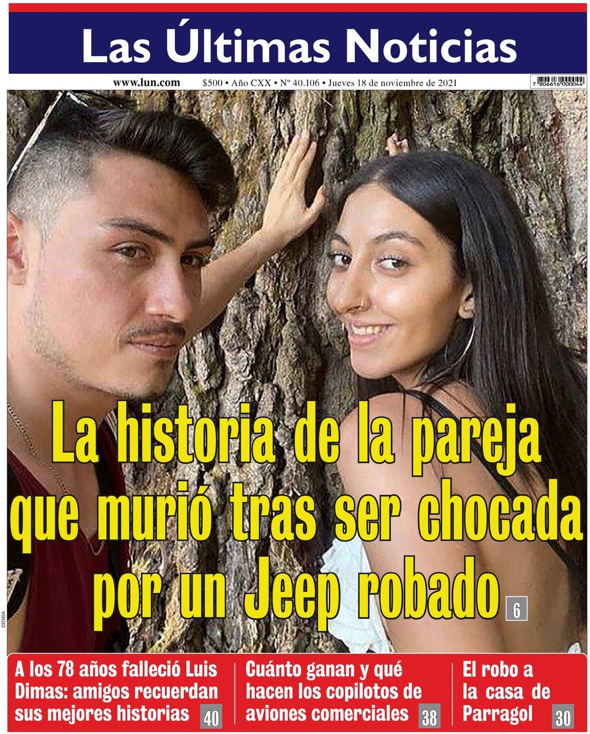 La historia de la pareja que murió tras ser chocada por un Jeep robado ...