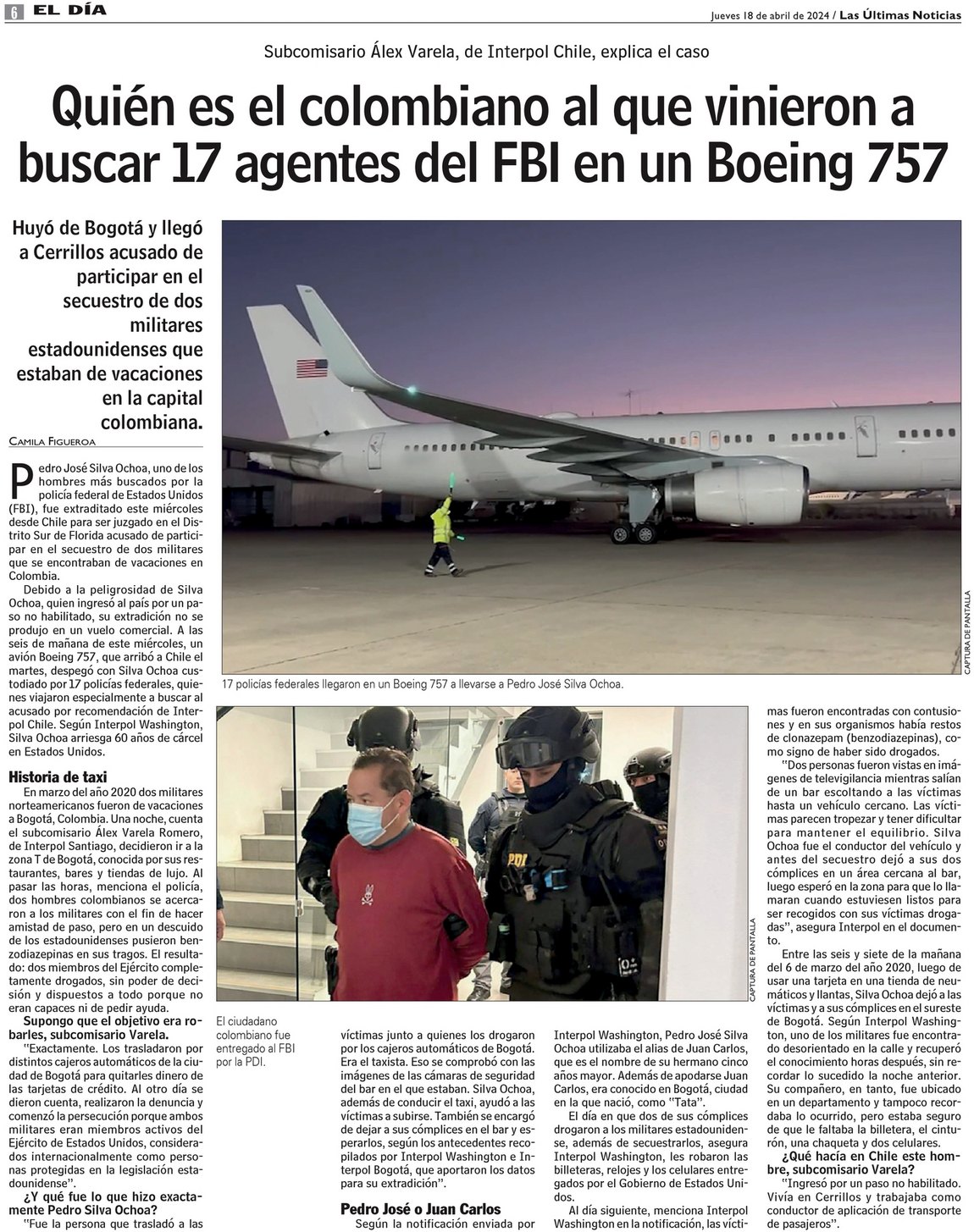Quién es el colombiano al que vinieron a buscar 17 agentes del FBI en ...