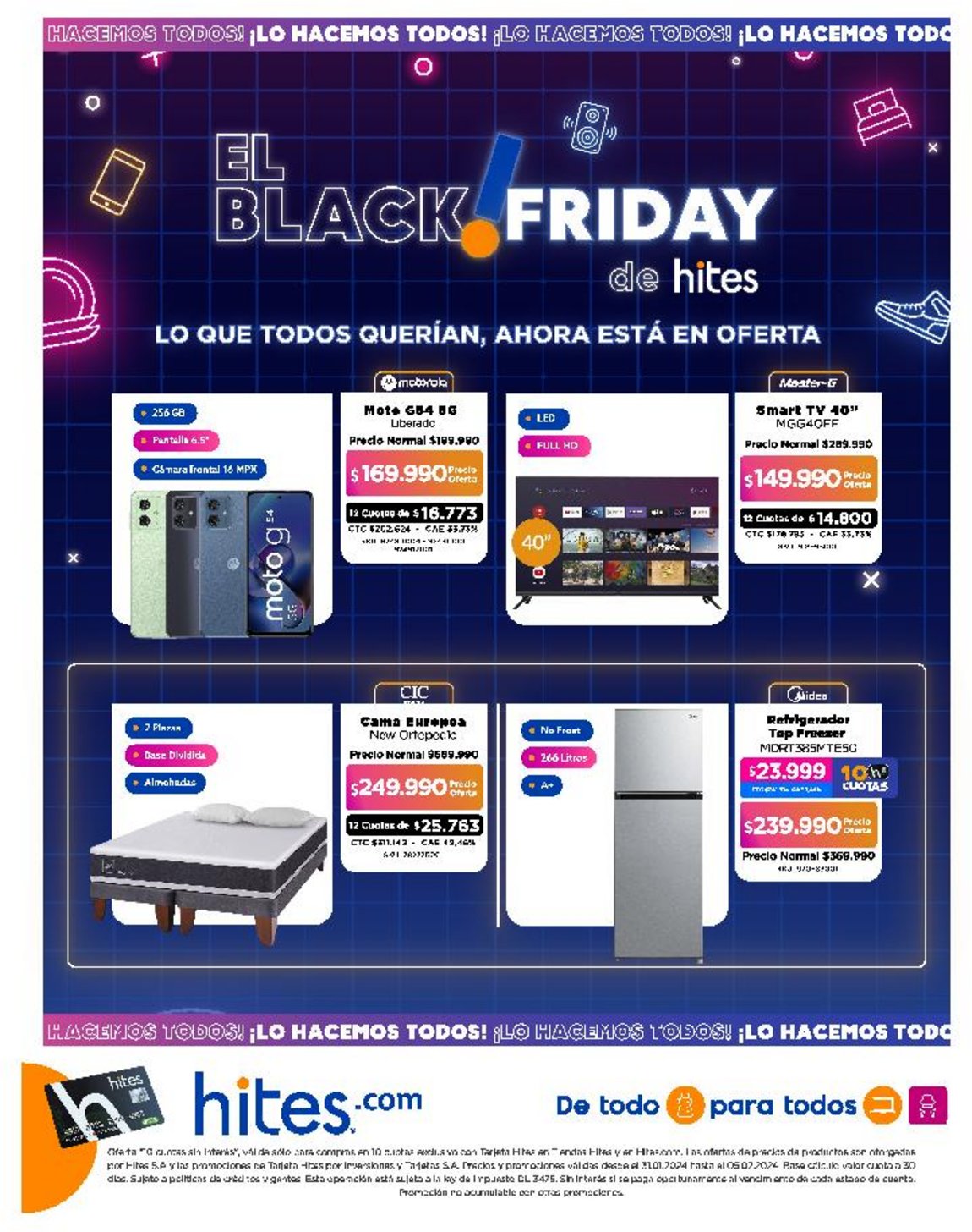 Hites - Página 1 - Avisos Premium, miércoles, 31 de enero de 2024 - www ...