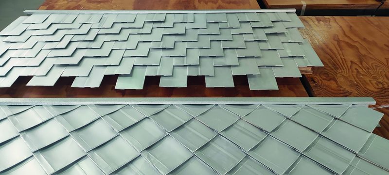 Innovación de la Universidad Austral: tejas y tejuelas hechas con Tetra ...