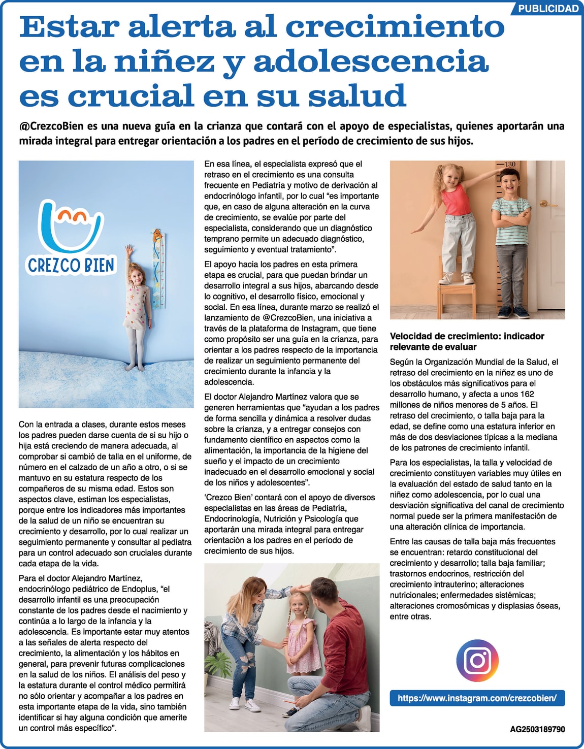 Crezco bien - Página 7 - LUN, miércoles, 16 de abril de 2025 - www.lun.com