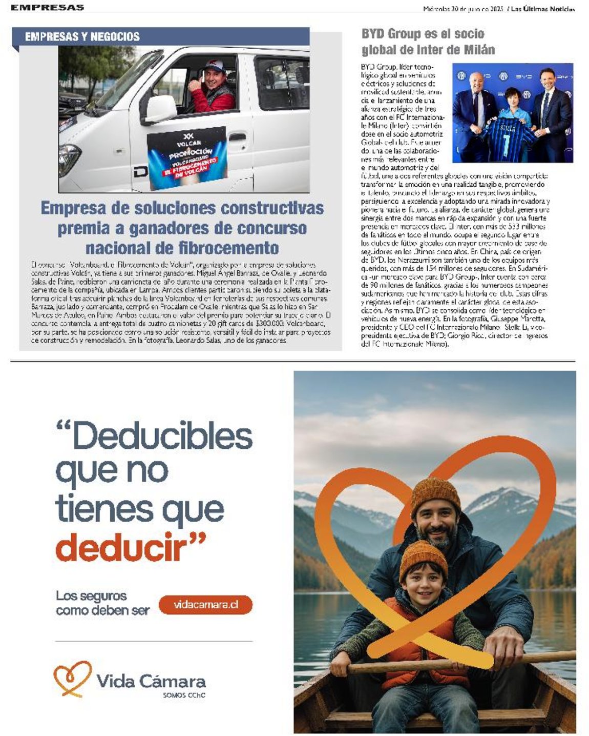 Vida Camara - Página 1 - Avisos Premium, miércoles, 30 de julio de 2025 ...