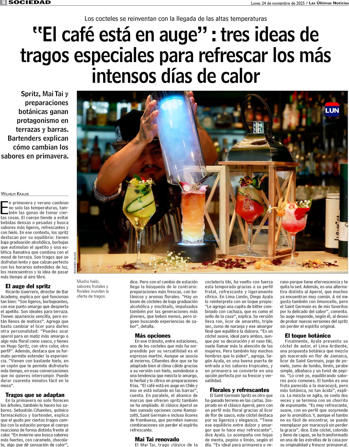 "El café está en auge" : tres ideas de tragos especiales para refrescar ...