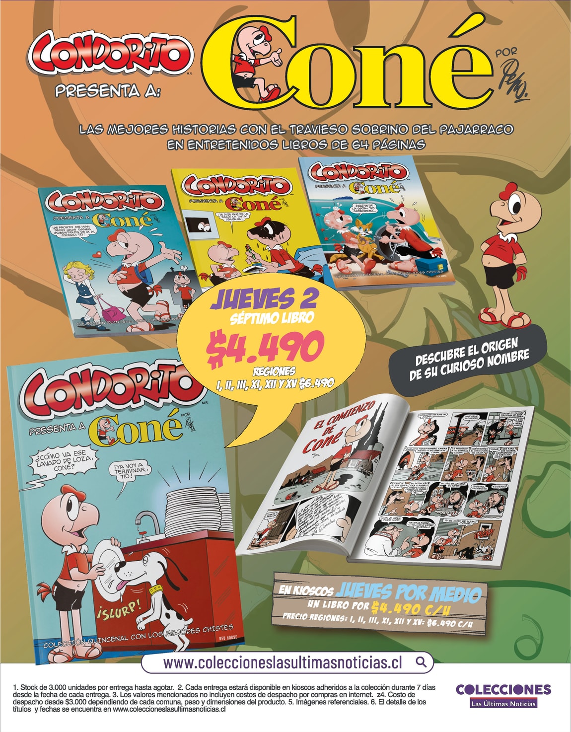 Condorito presenta a Coné - Página 32 - LUN, viernes, 26 de septiembre ...