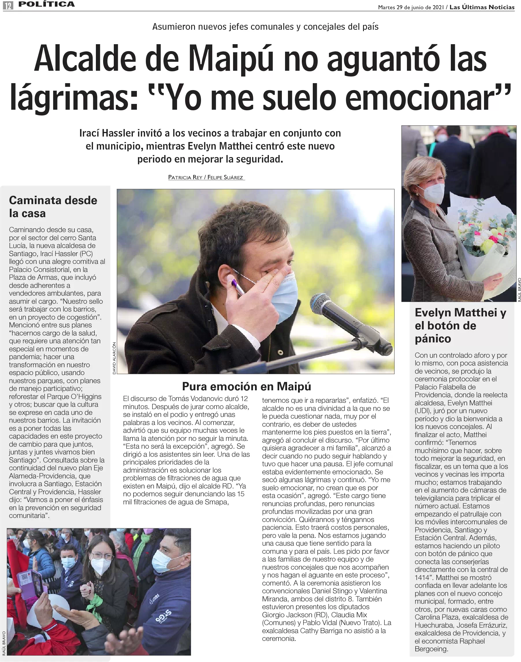 Mark González: "Me amenazaron con piedras y me tiraron el caballo ...