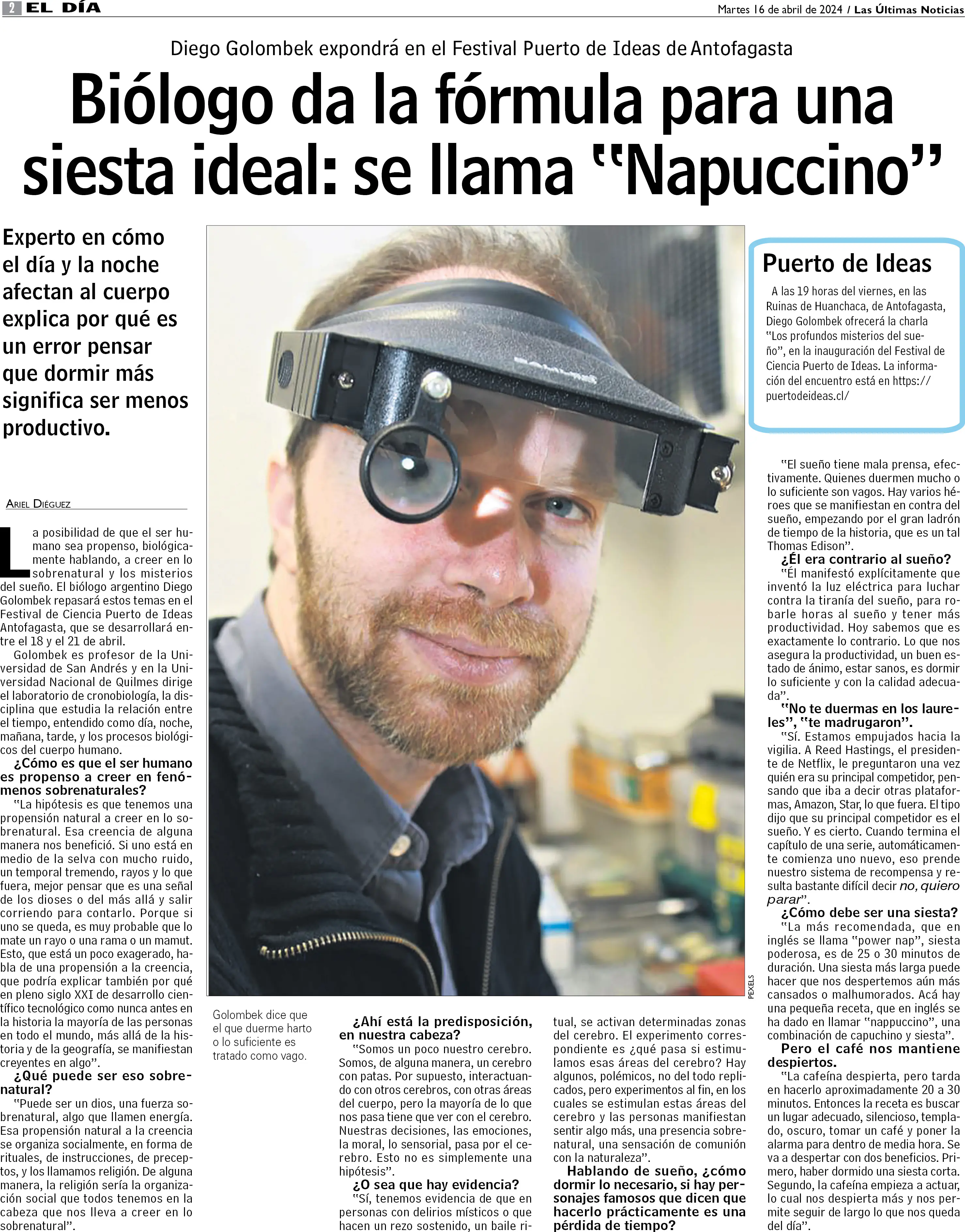 Biólogo da la fórmula para una siesta ideal: se llama "Napuccino" - www.lun.com