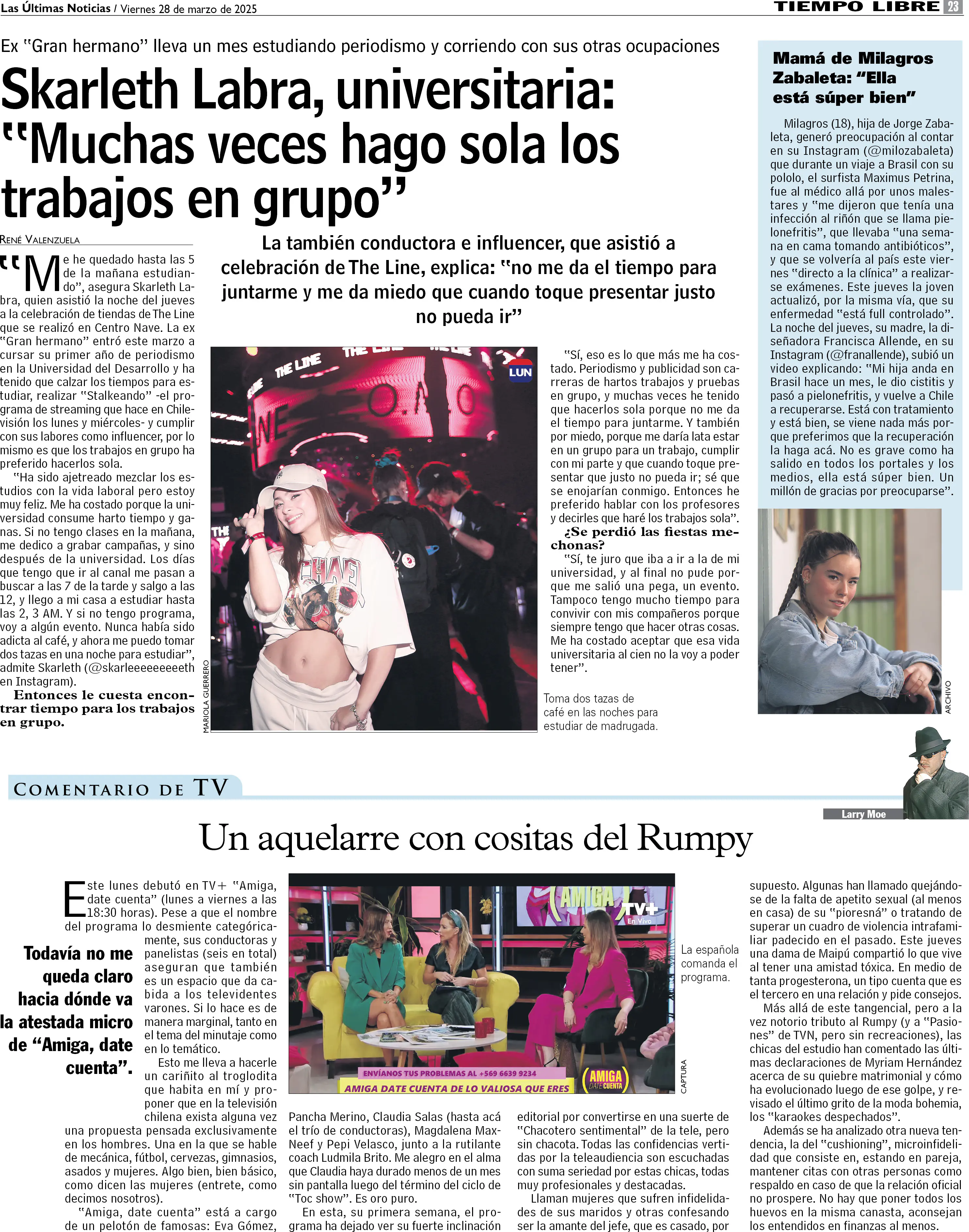 Un aquelarre con cositas del Rumpy - www.lun.com